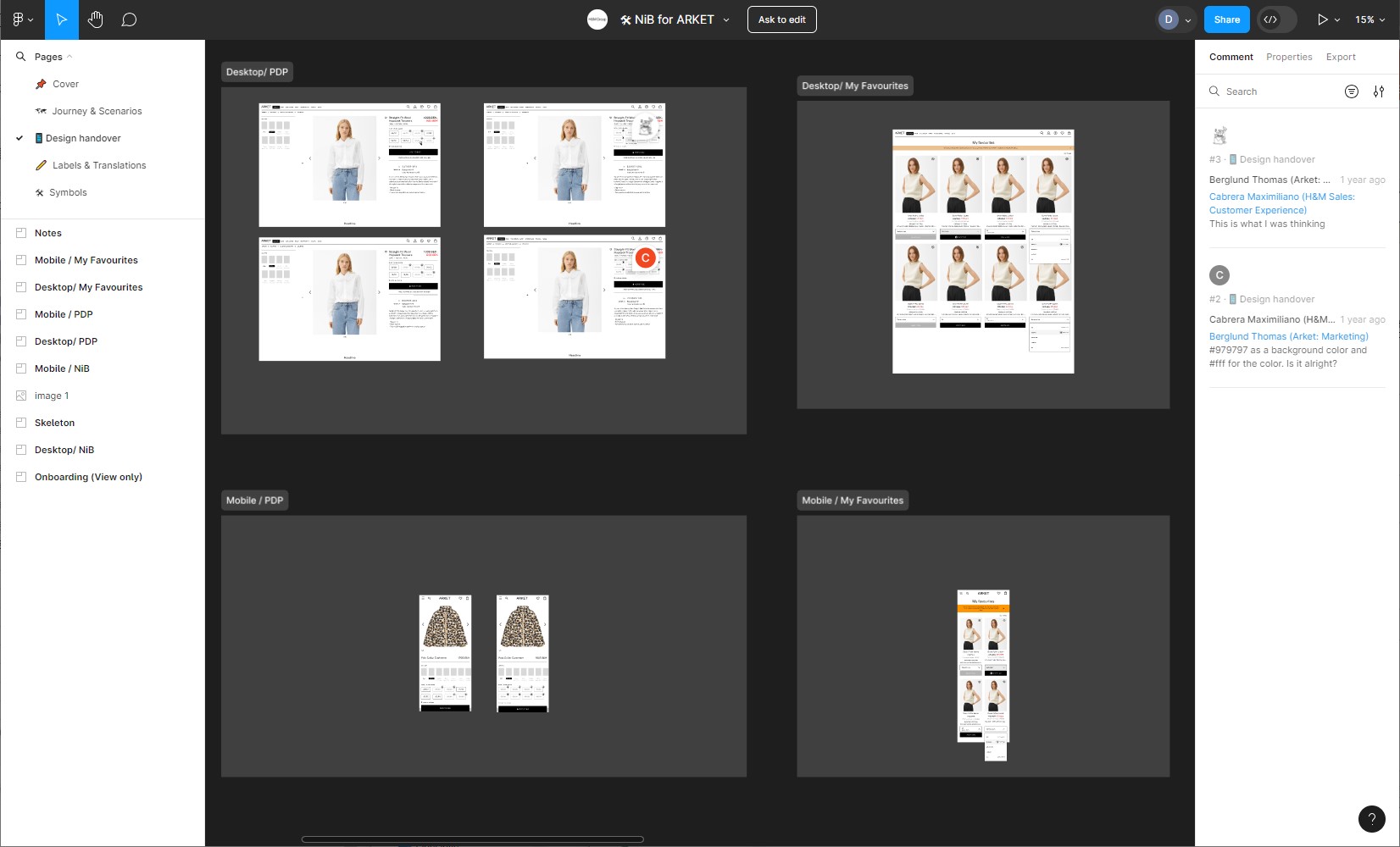 해외브랜드 퍼블리셔 인수인계